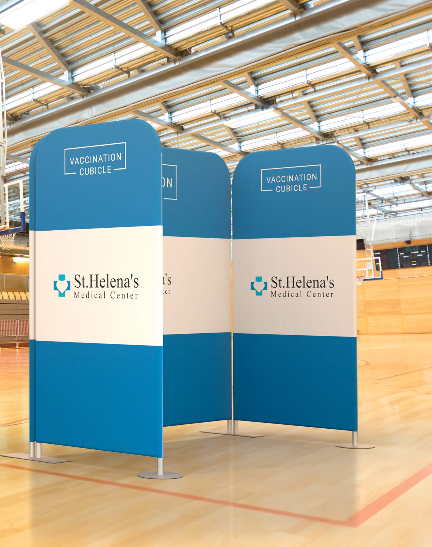 Vaccine Booth- Vaccination Privacy Screen